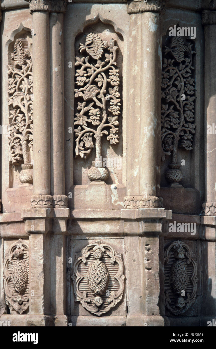 Floral Decoration or Bas-Relief Design of Tree of Life Inside Ishak ...