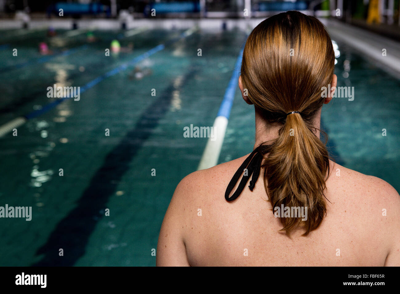 Pregnant woman from behind Stock Photo - Alamy