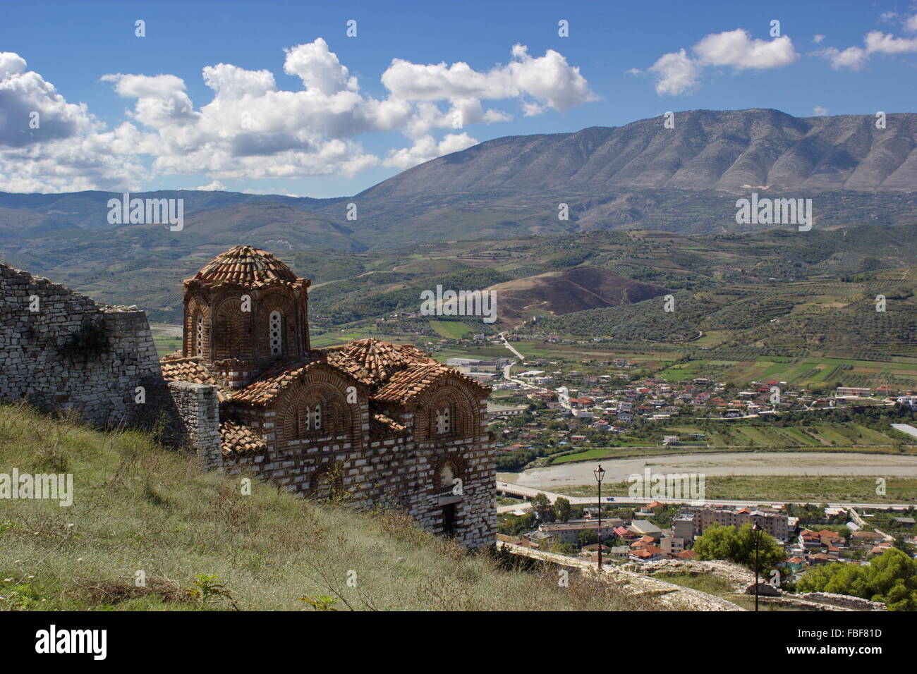 church of Holy Trinity, Berat fortress, Albania Stock Photo - Alamy