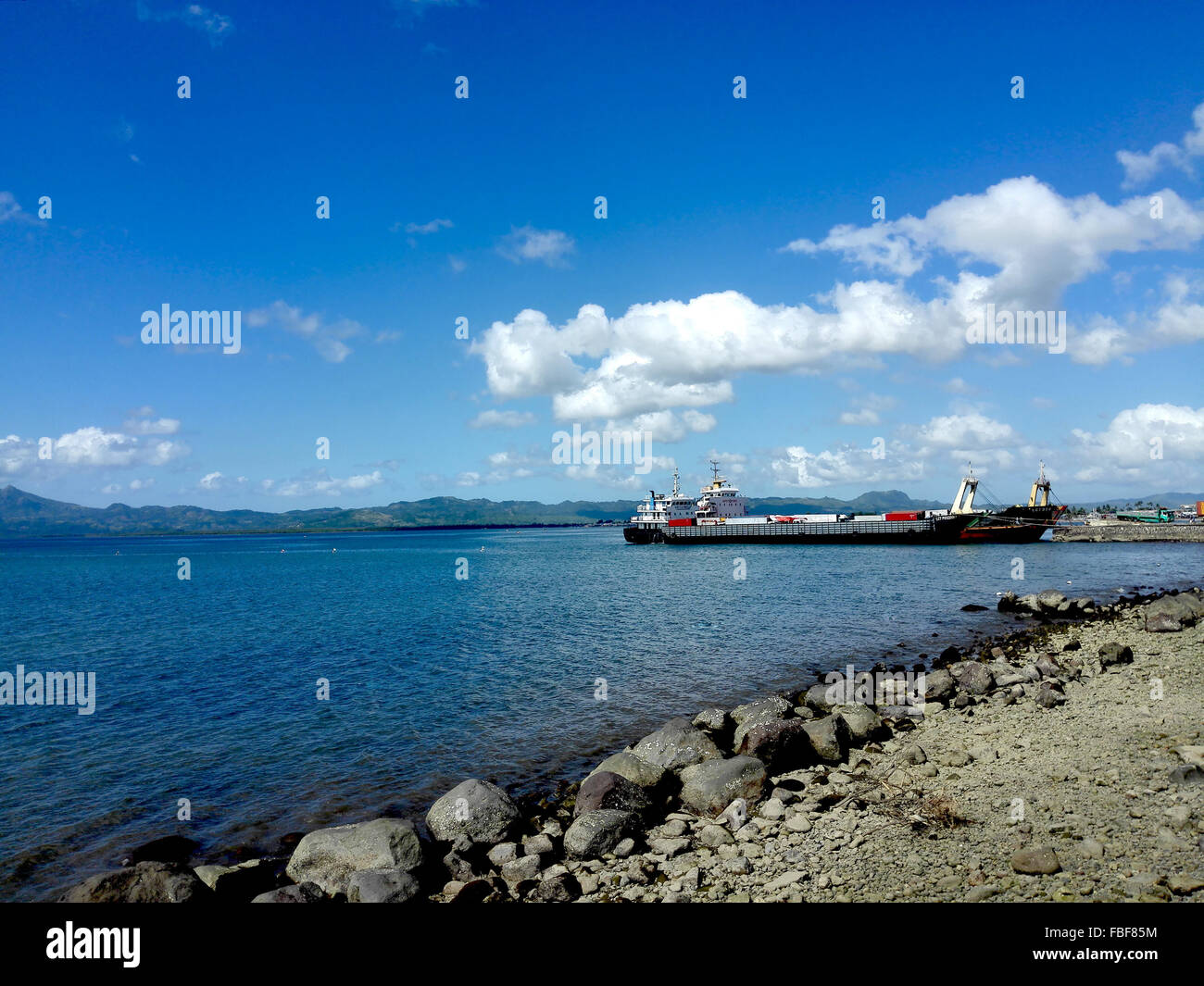 Philippines Leyte Ormoc City Waterfront Adrian Baker Stock Photo - Alamy