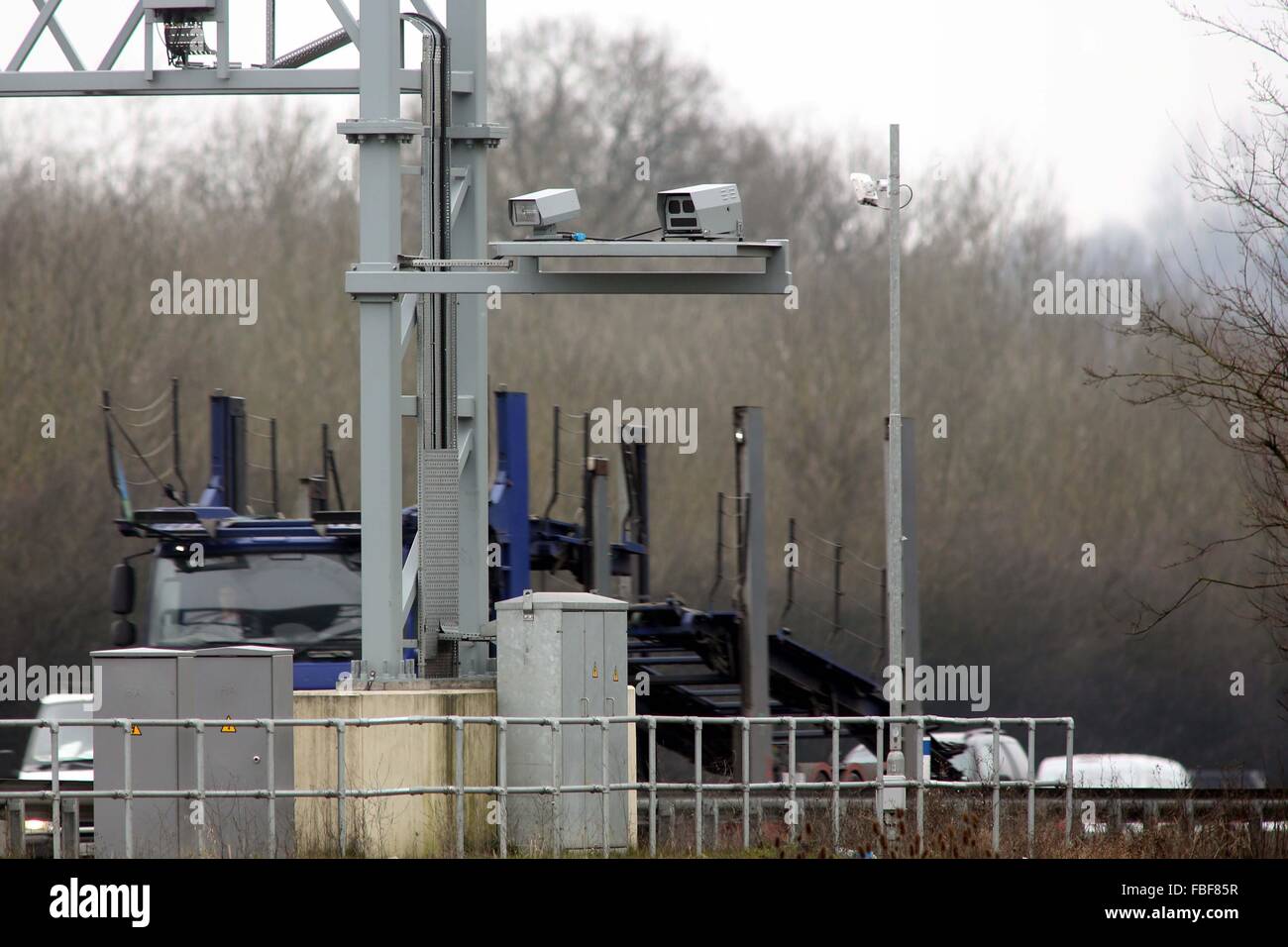 Camera on smart motorway hi-res stock photography and images - Alamy