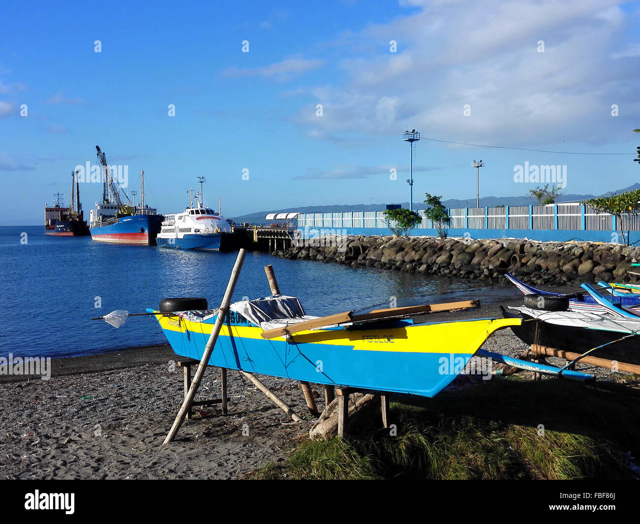 Philippines Leyte Ormoc City Waterfront Adrian Baker Stock Photo - Alamy