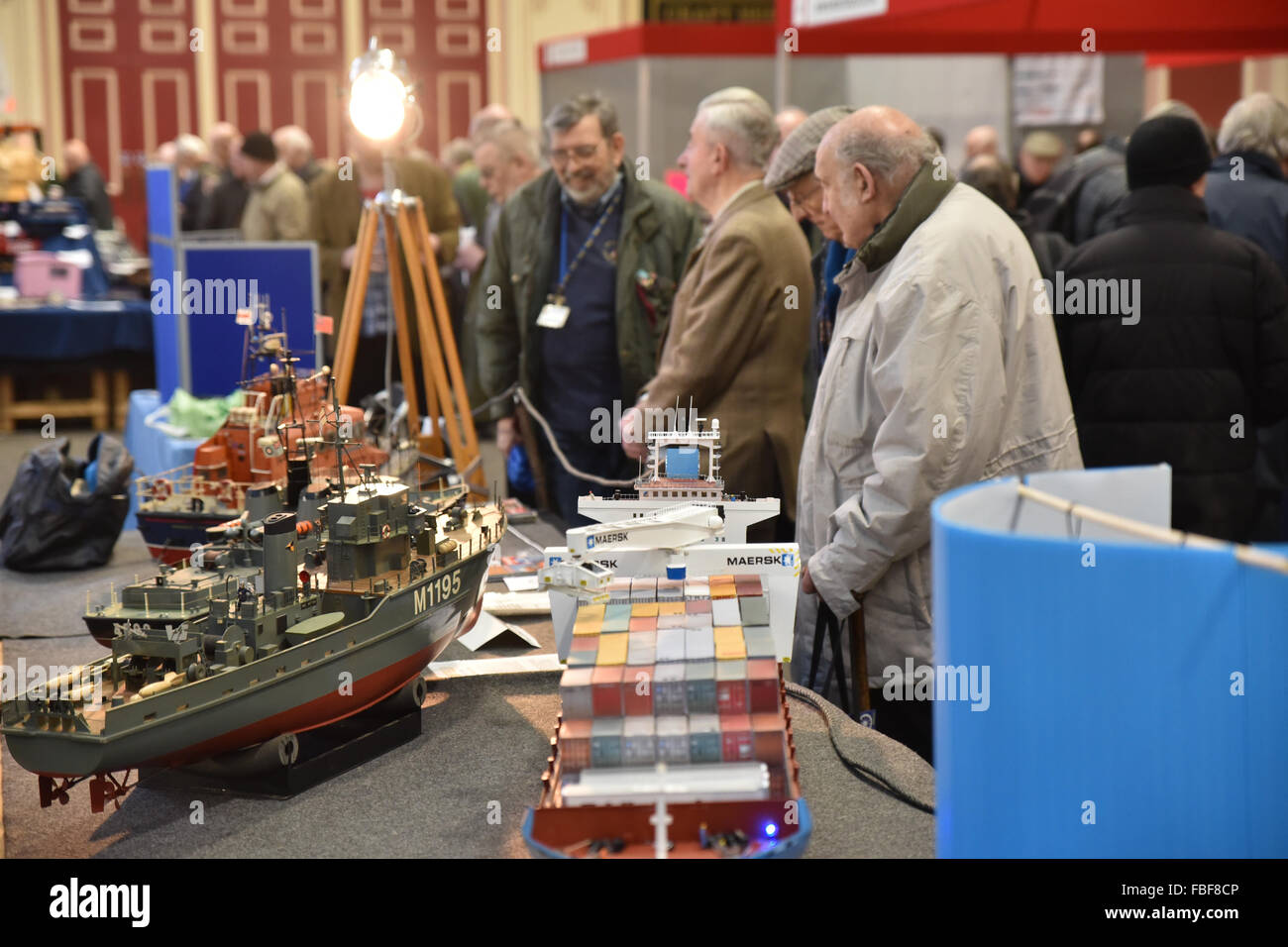 London, UK. 15th January 2016. Model Engineering Exhibition at ...