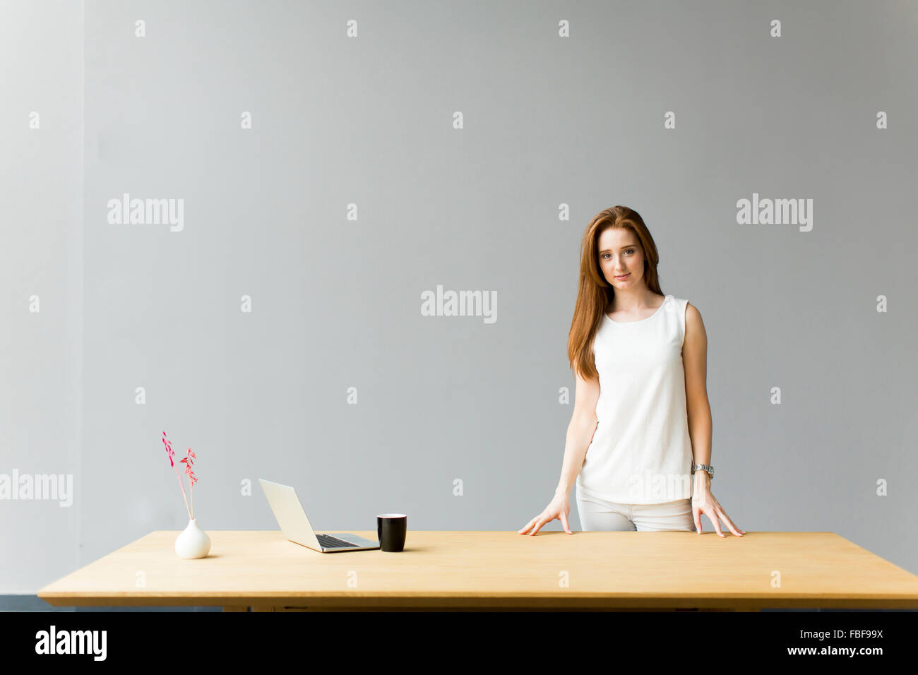 Coffee break in the office Stock Photo - Alamy