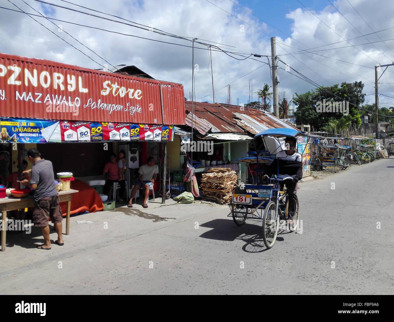 Philippines Leyte Palompon Small but busy coastal town Adrian Baker ...
