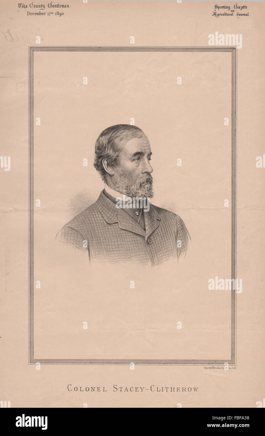 Colonel clitherow hi-res stock photography and images - Alamy