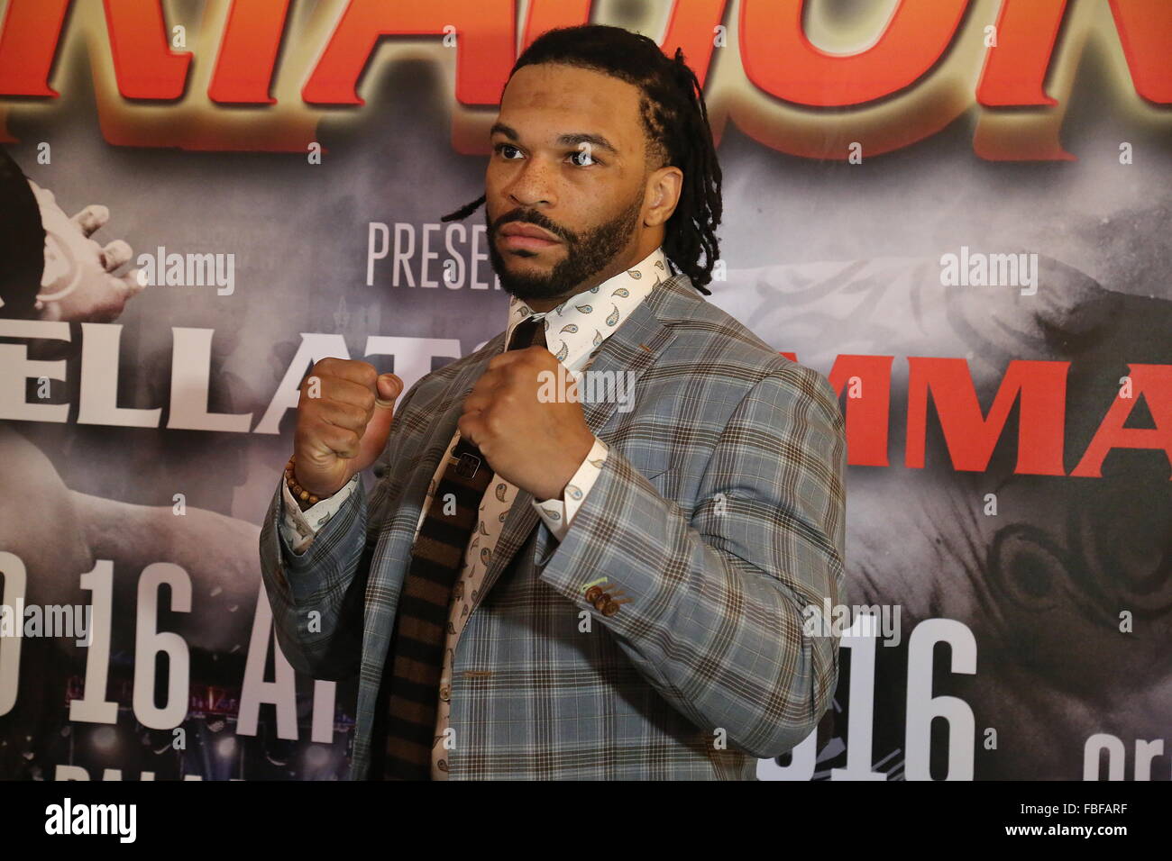 Brian Rogers poses for the camera. Oktagon Kickboxing President Carlo ...