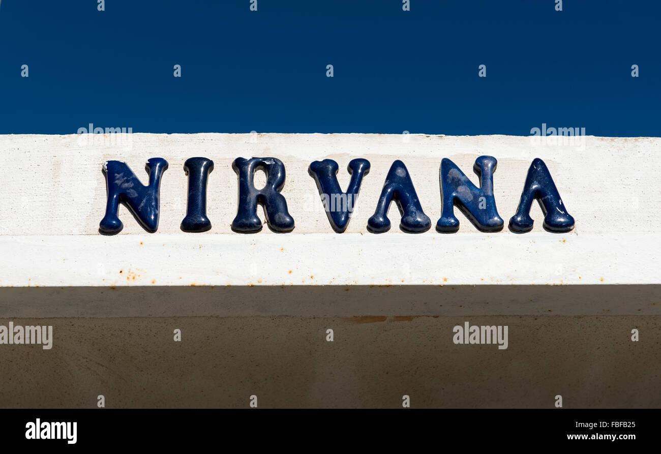 Nirvana word hi-res stock photography and images - Alamy