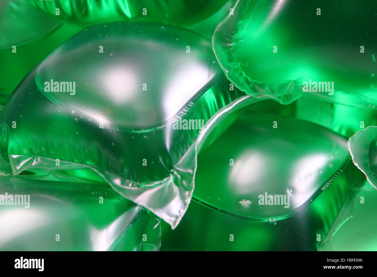 Liquid laundry biological detergent capsules, UK Stock Photo - Alamy