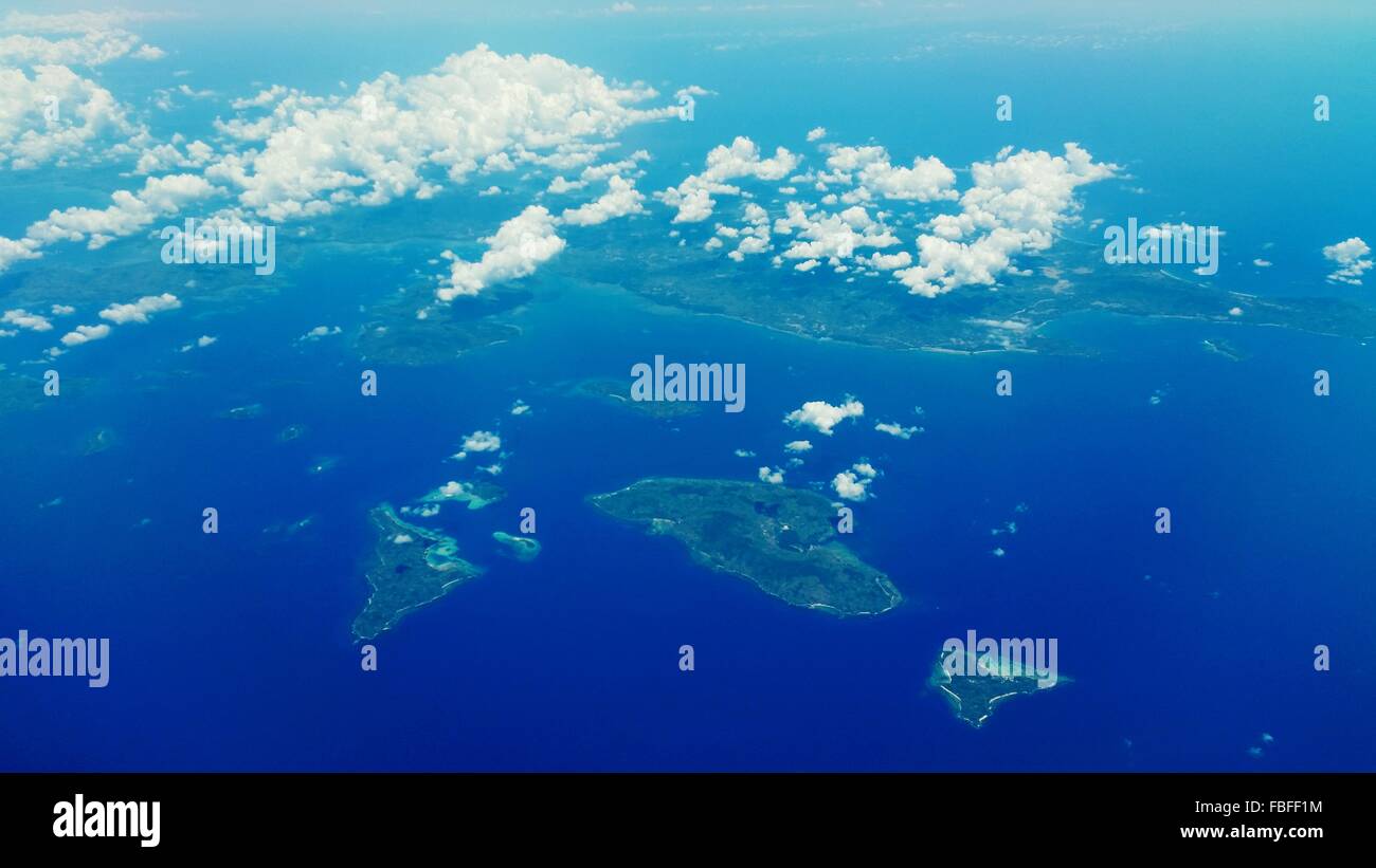 Aerial of blue sea hi-res stock photography and images - Alamy