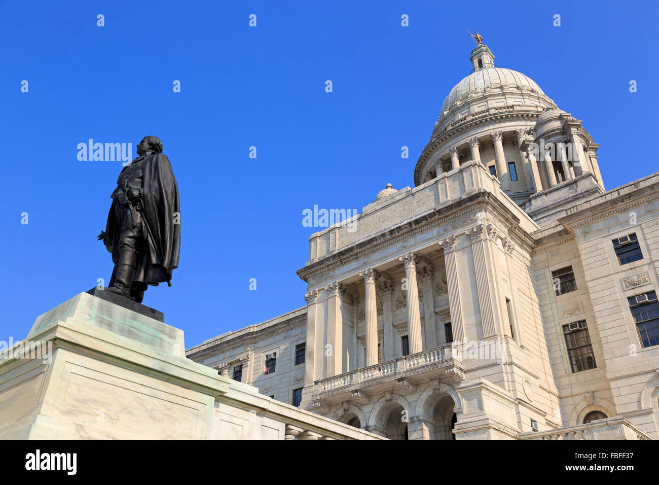 Providence rhode island state capitol hi-res stock photography and ...