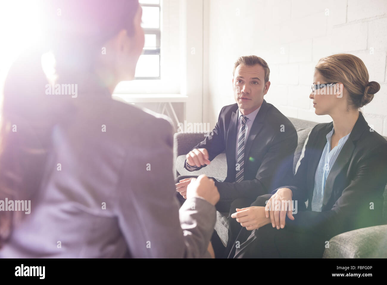 Colleagues conversation hi-res stock photography and images - Alamy