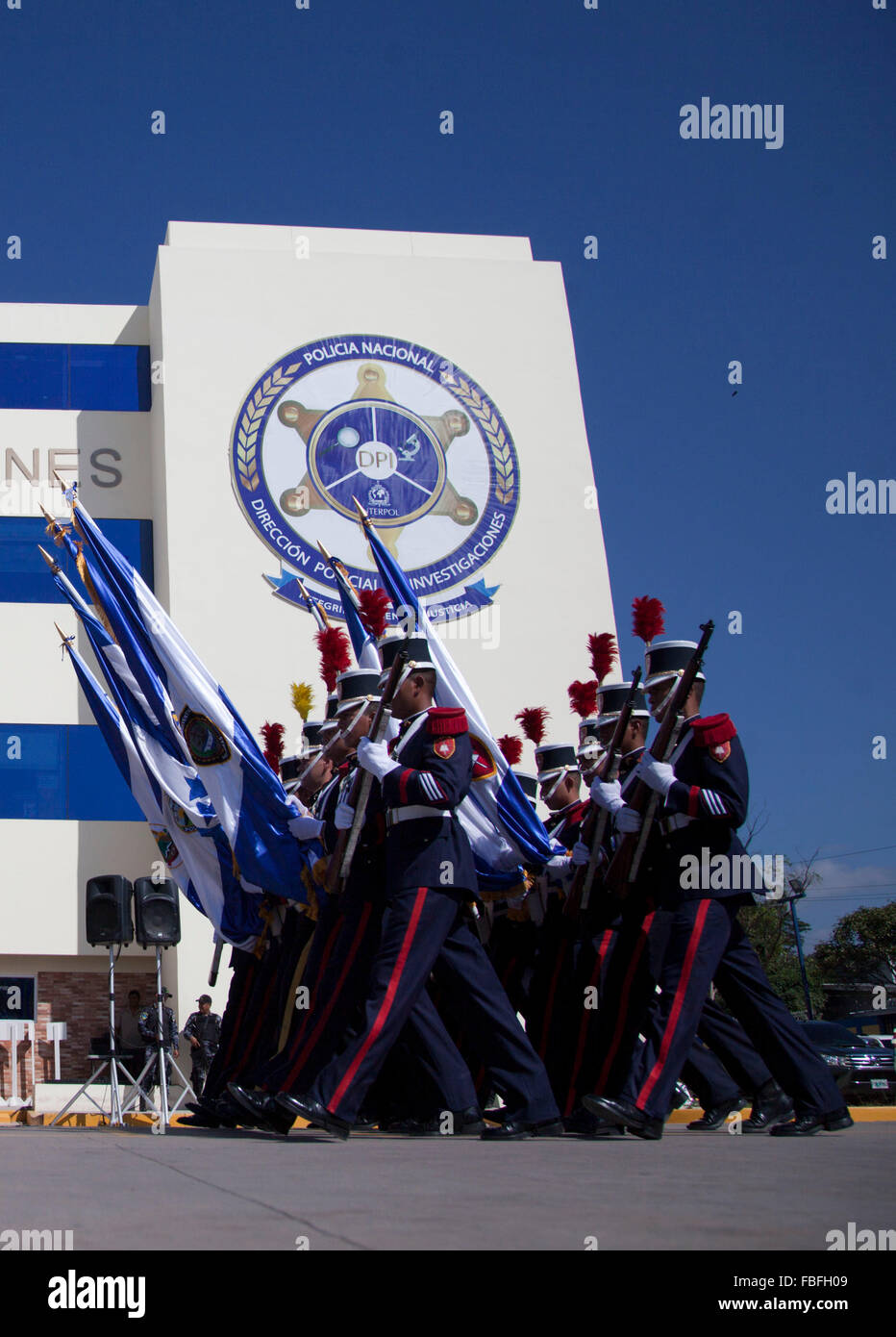 Honduras national police hi-res stock photography and images - Alamy