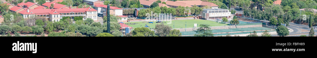 BLOEMFONTEIN, SOUTH AFRICA, JANUARY 14, 2016: Panorama of the Oranje ...