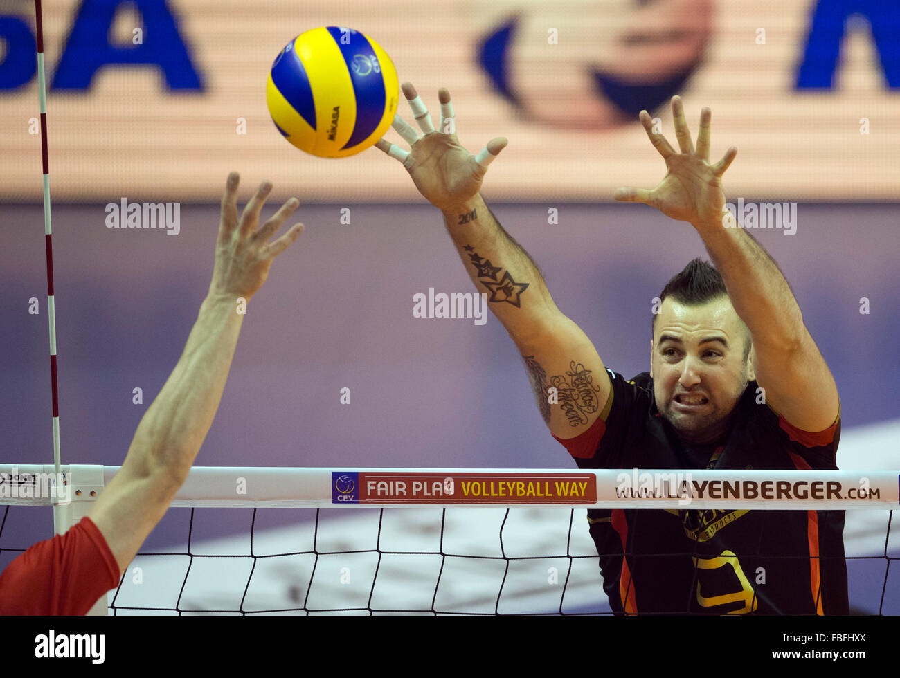 Berlin, Germany. 05th Jan, 2015. Germany's Gyorgy Grozer in action ...