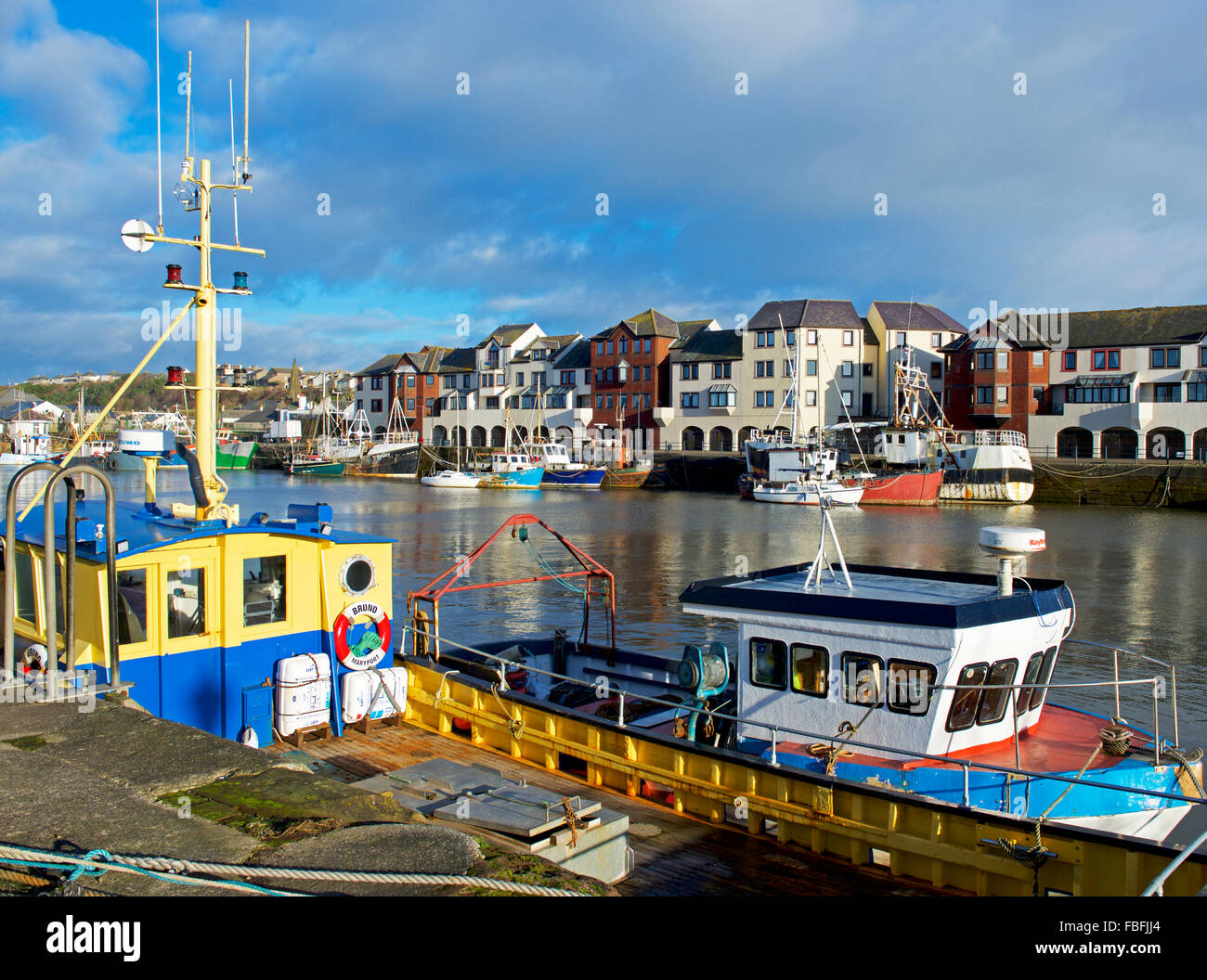 The harbour, Maryport, West Cumbria, England UK Stock Photo - Alamy