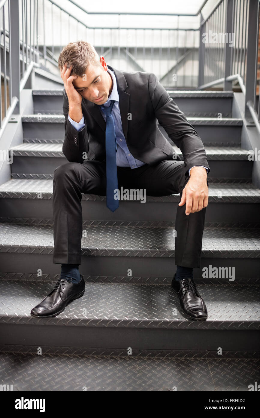 Portrait of a disappointed businessman Stock Photo - Alamy