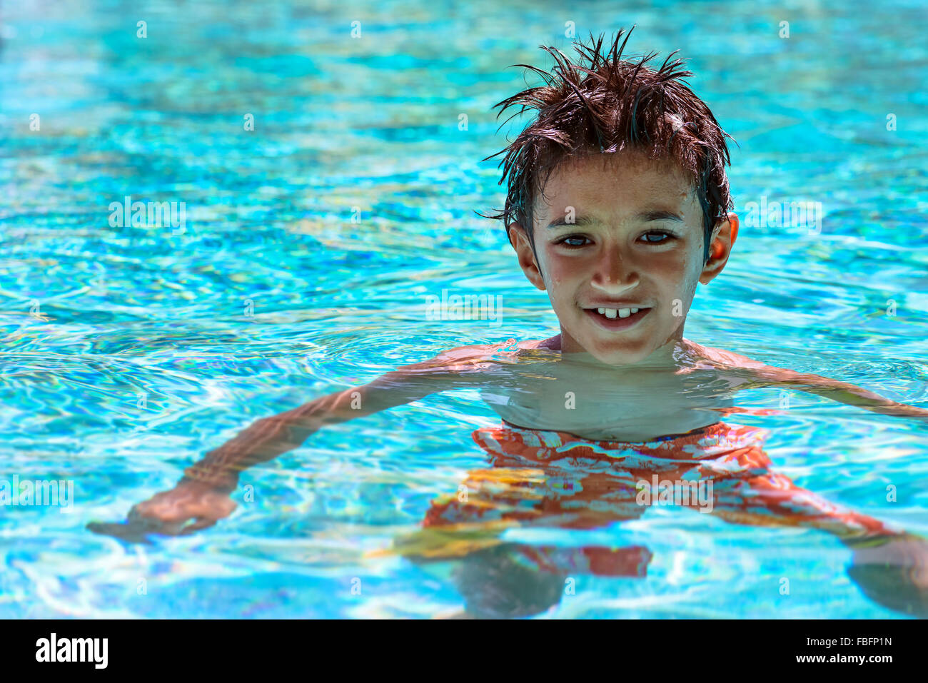 Bright happy child hi-res stock photography and images - Alamy