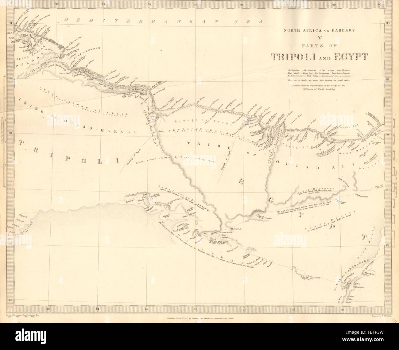 Libya africa map hi-res stock photography and images - Alamy