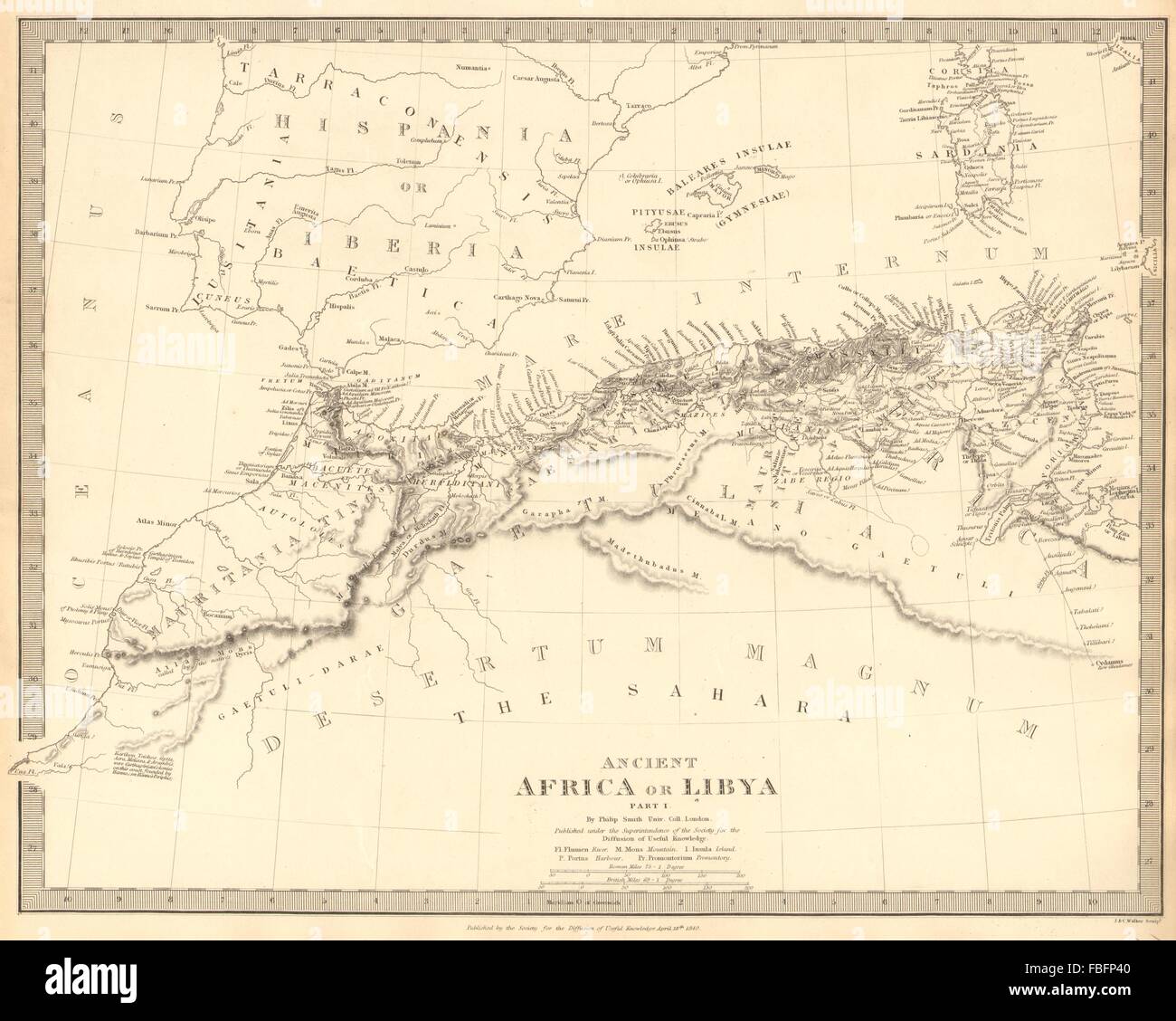 19th century map of morocco hi-res stock photography and images - Alamy