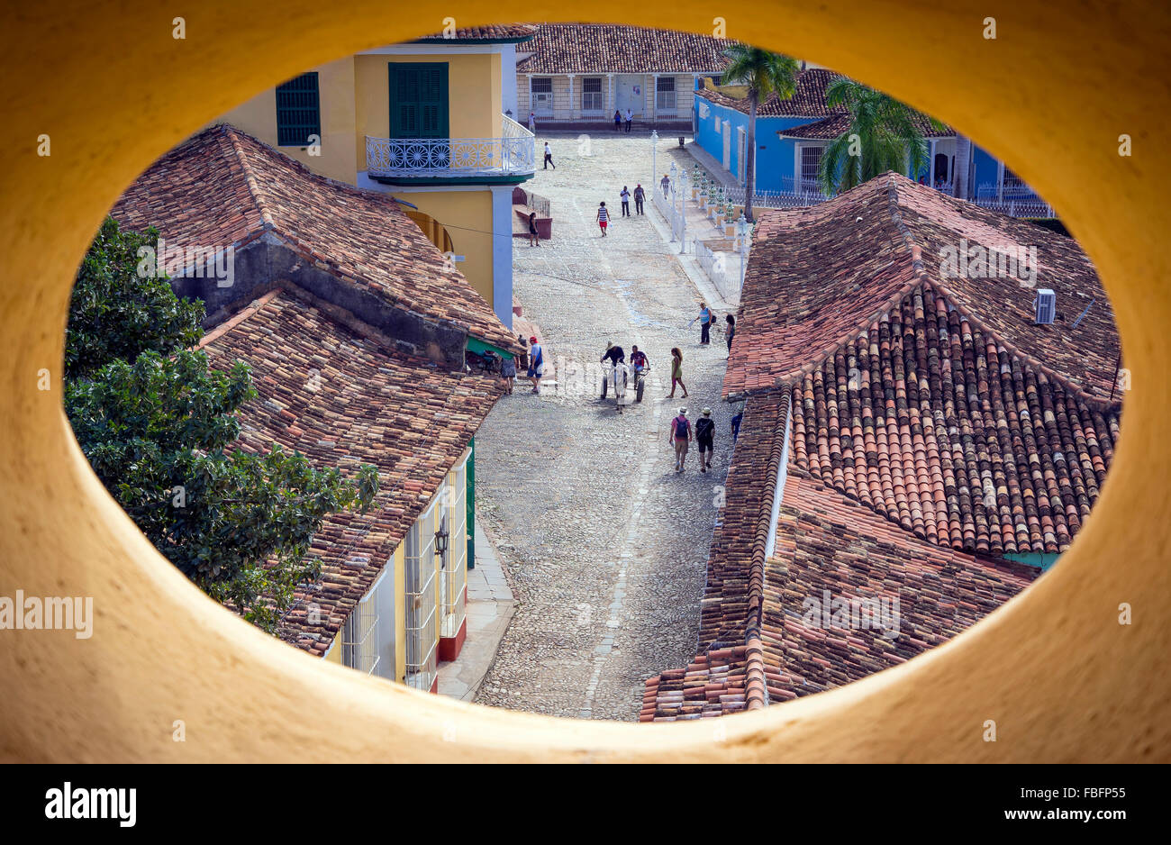 view from above trinidad,cuba Stock Photo - Alamy