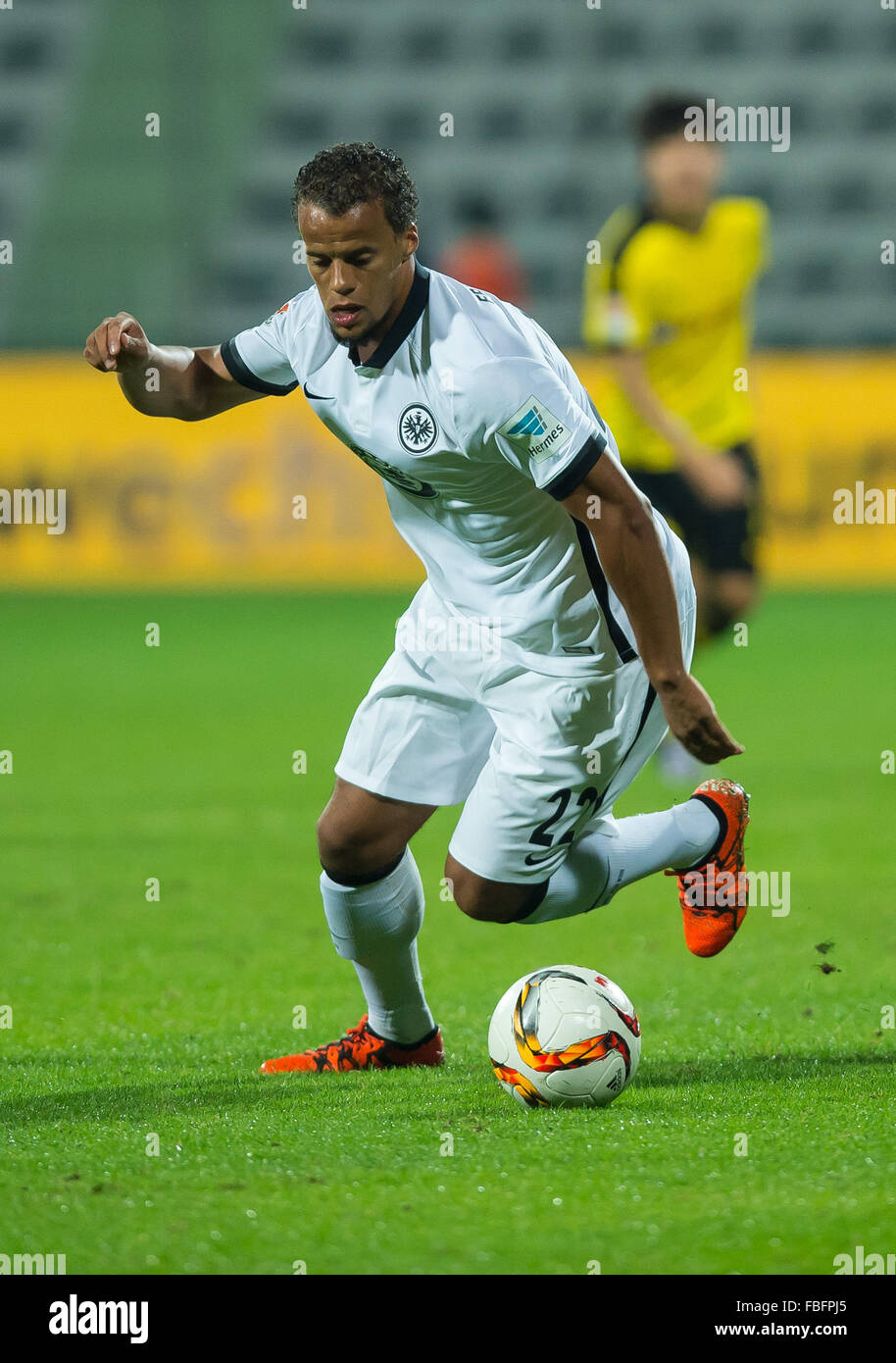 Dubai, UEA. 12th Jan, 2016. Frankfurt's Timothy Chandler in action ...