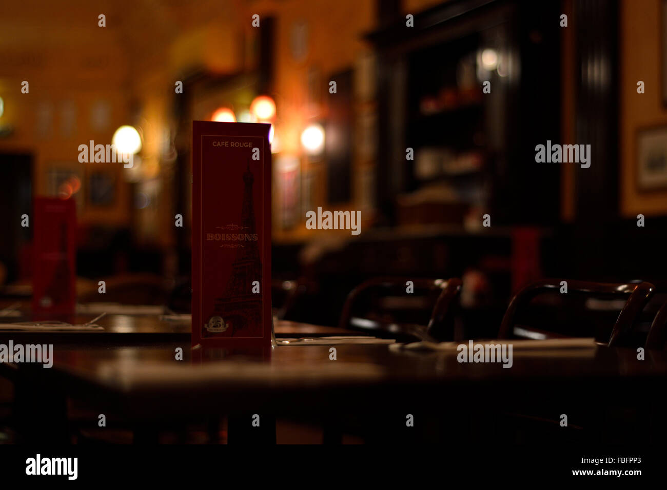 Cafe Rouge French Restaurant High Resolution Stock Photography and ...