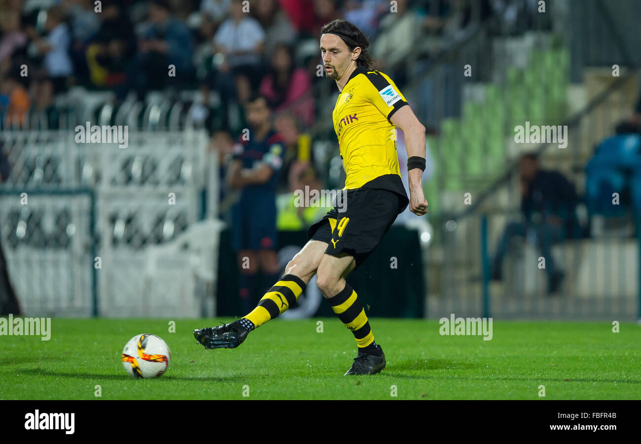 Dubai, UEA. 12th Jan, 2016. Dortmund's Neven Subotic in action during ...