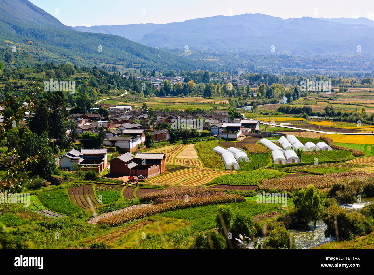Old Theatre Inn,Village,surrounding countryside,Jiang River,Duanjiadeng ...