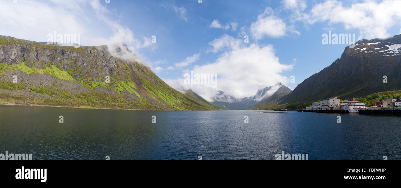 Gryllefjord is a fishing village and also the administrative centre of ...