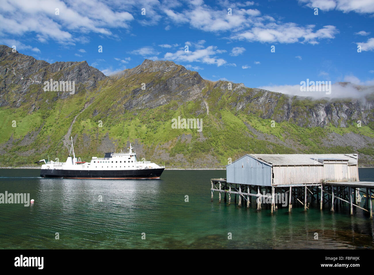 Gryllefjord is a fishing village and also the administrative centre of ...