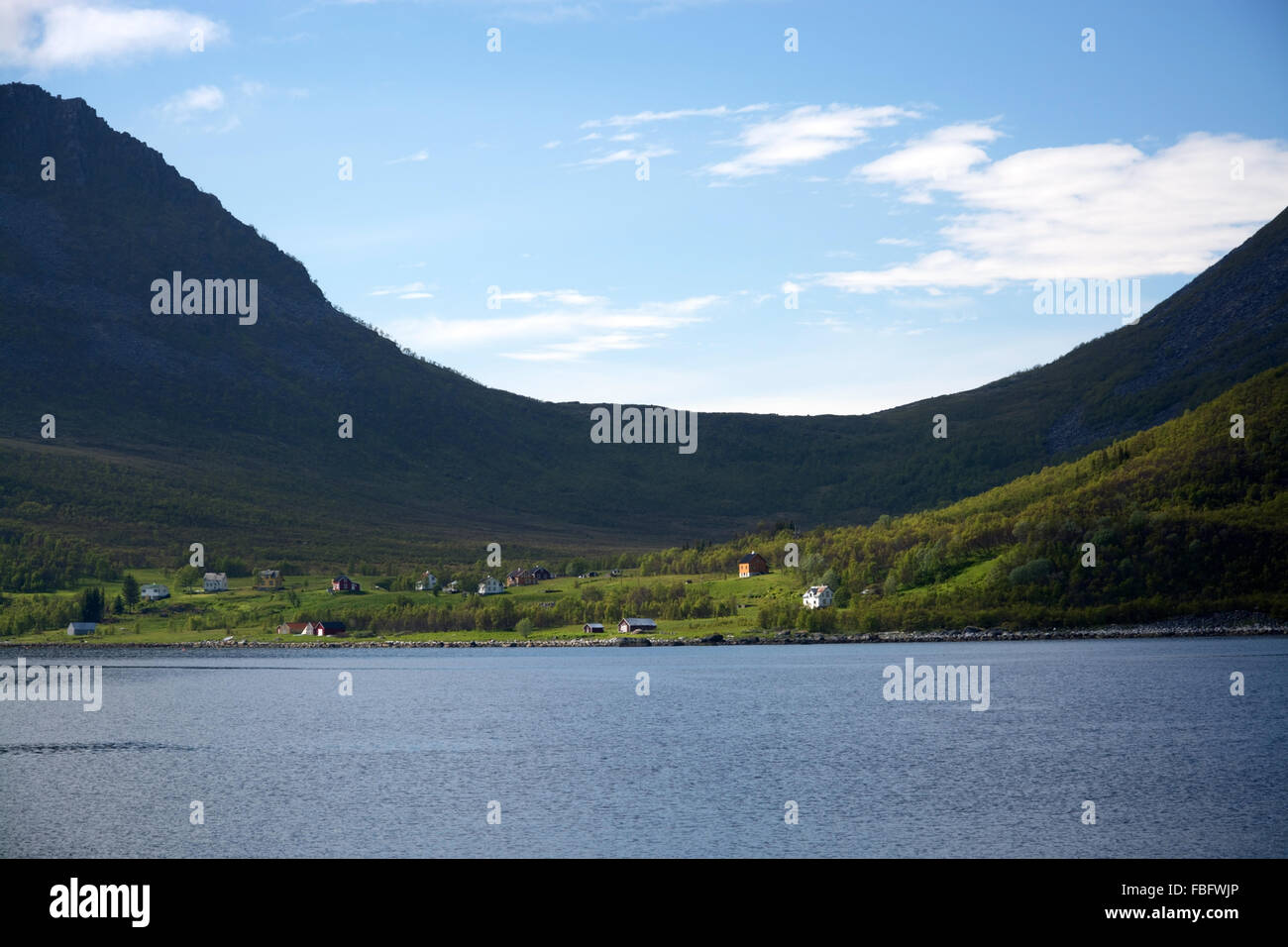 Gryllefjord is a fishing village and also the administrative centre of ...