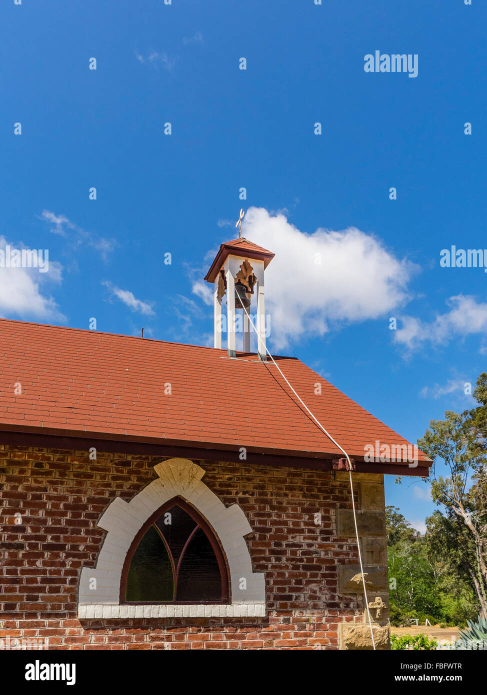 Chapel of the Holy Cross Santa Cruz Island constructed in 1891 by the ...