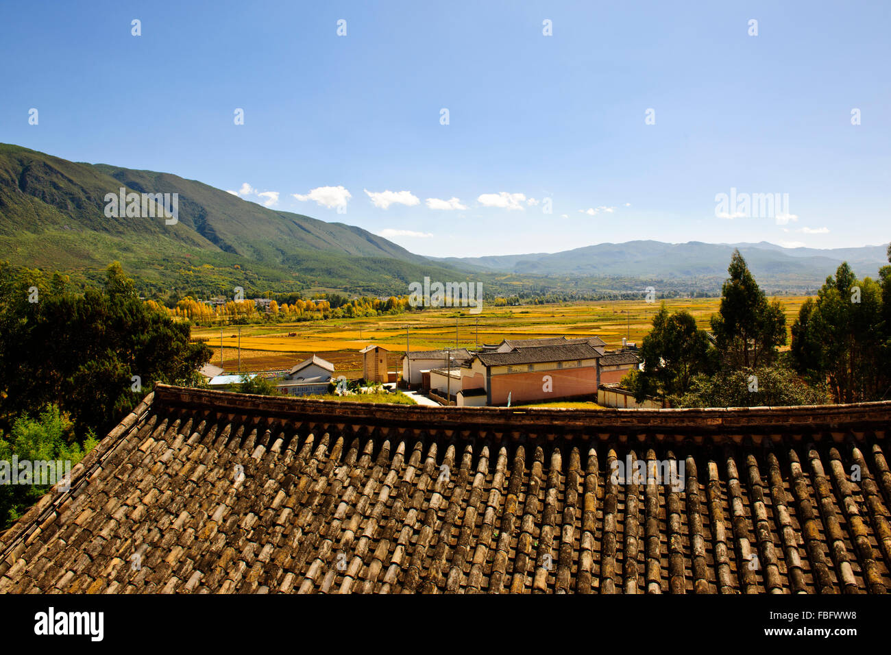 Surrounding Country valley,Local villages,Shizhong Temple interiors ...