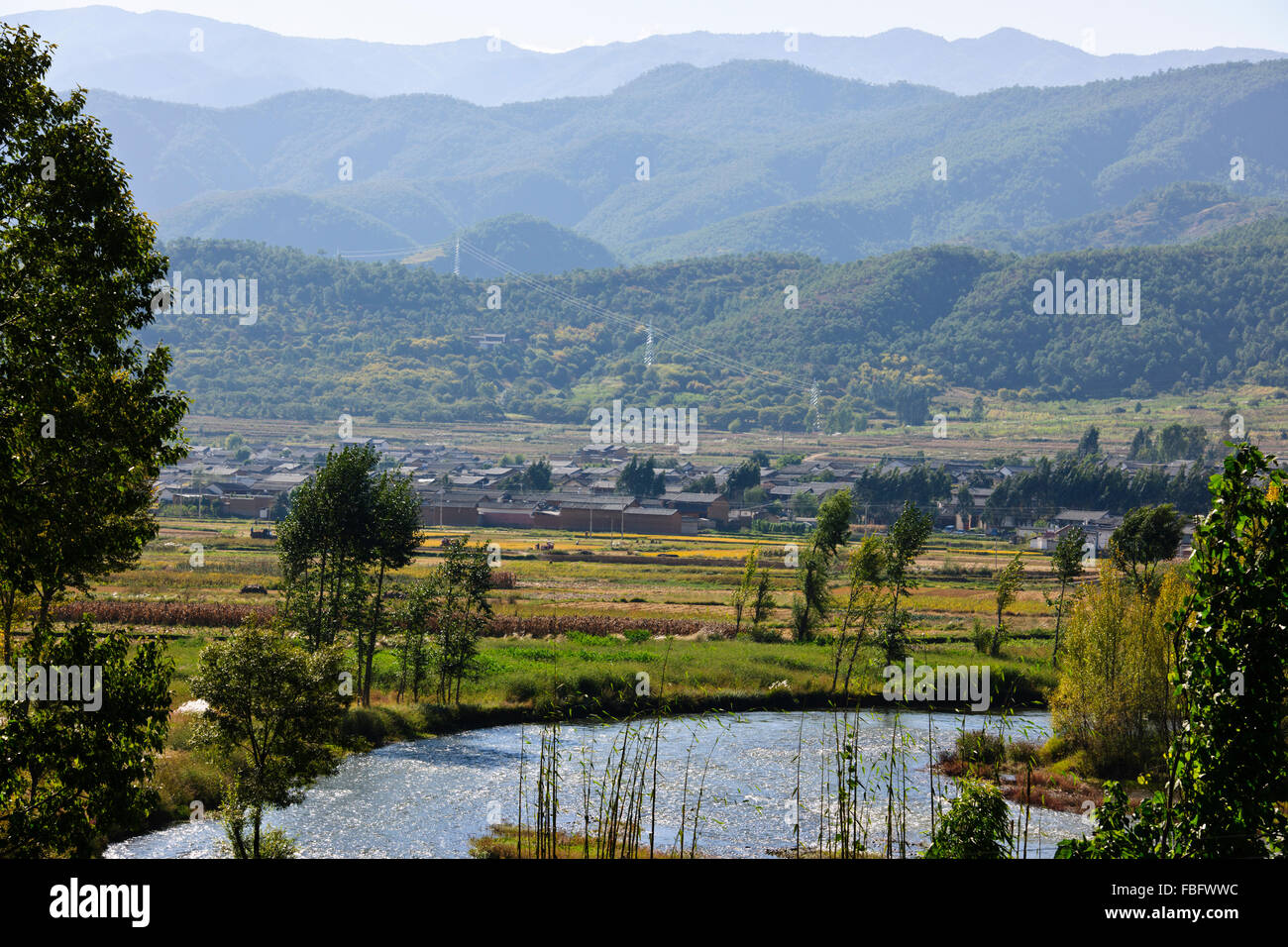 Old Theatre Inn,Village,surrounding countryside,Jiang River,Duanjiadeng ...