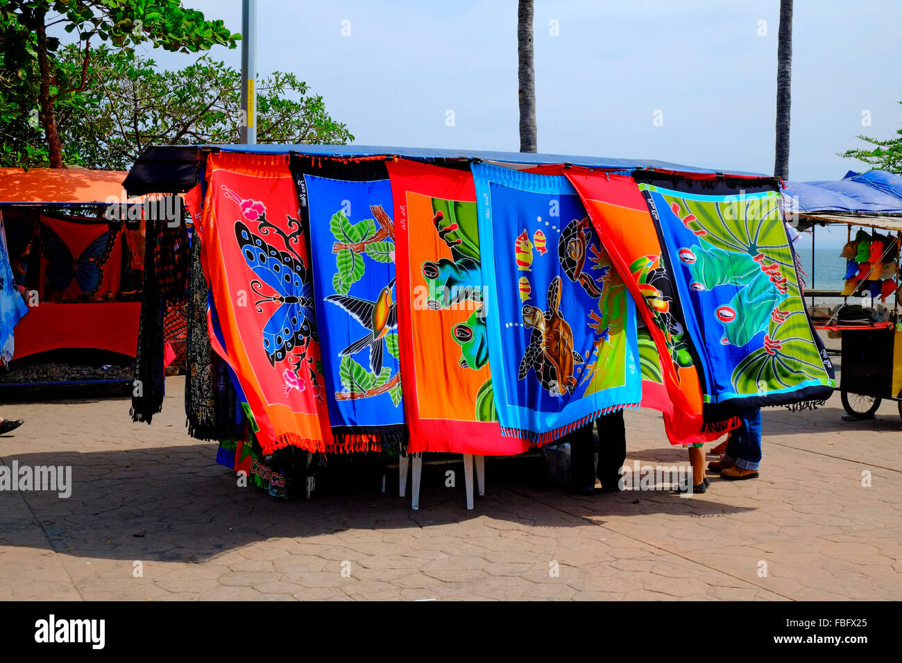 Souvenirs Gifts Display Puntarenas Costa Rica Central America Stock ...