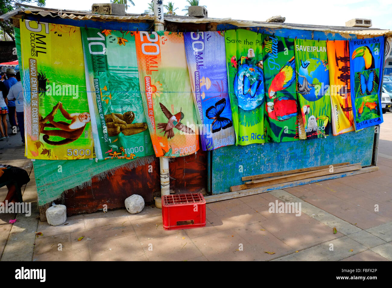 Souvenirs Gifts Display Puntarenas Costa Rica Central America Stock ...