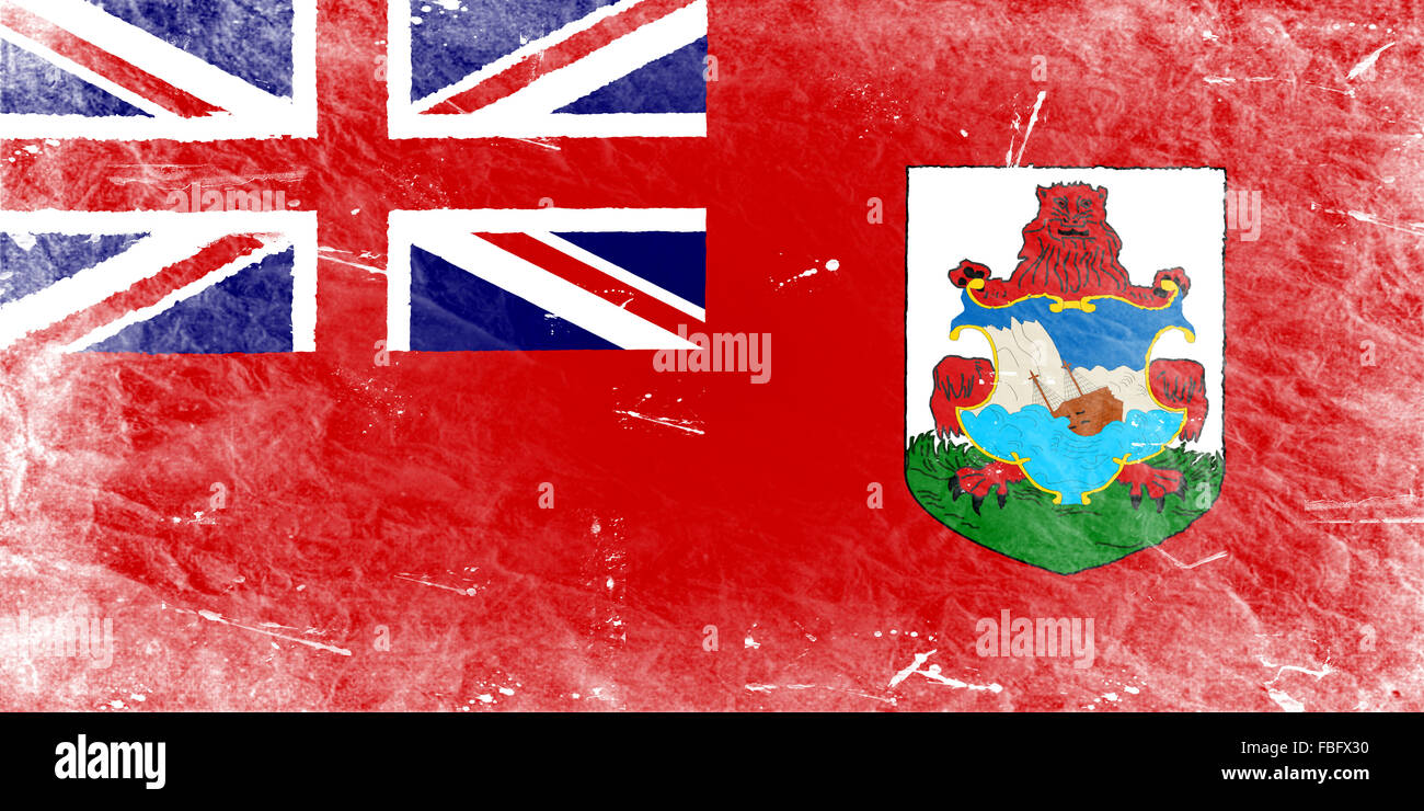 The Bermuda Islands flag Stock Photo - Alamy