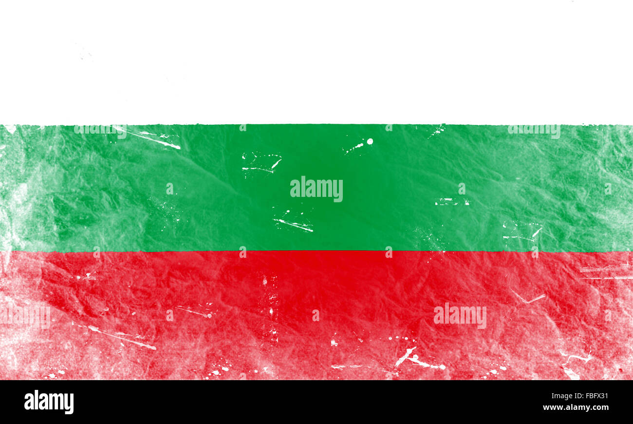 Grunge flag bulgaria hi-res stock photography and images - Alamy