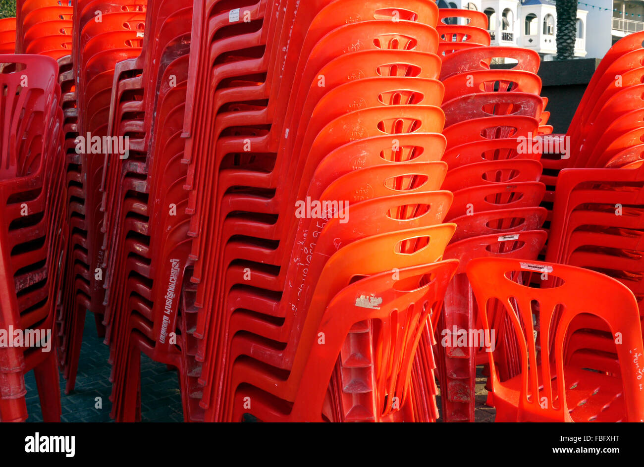 Stacking chairs hi-res stock photography and images - Alamy