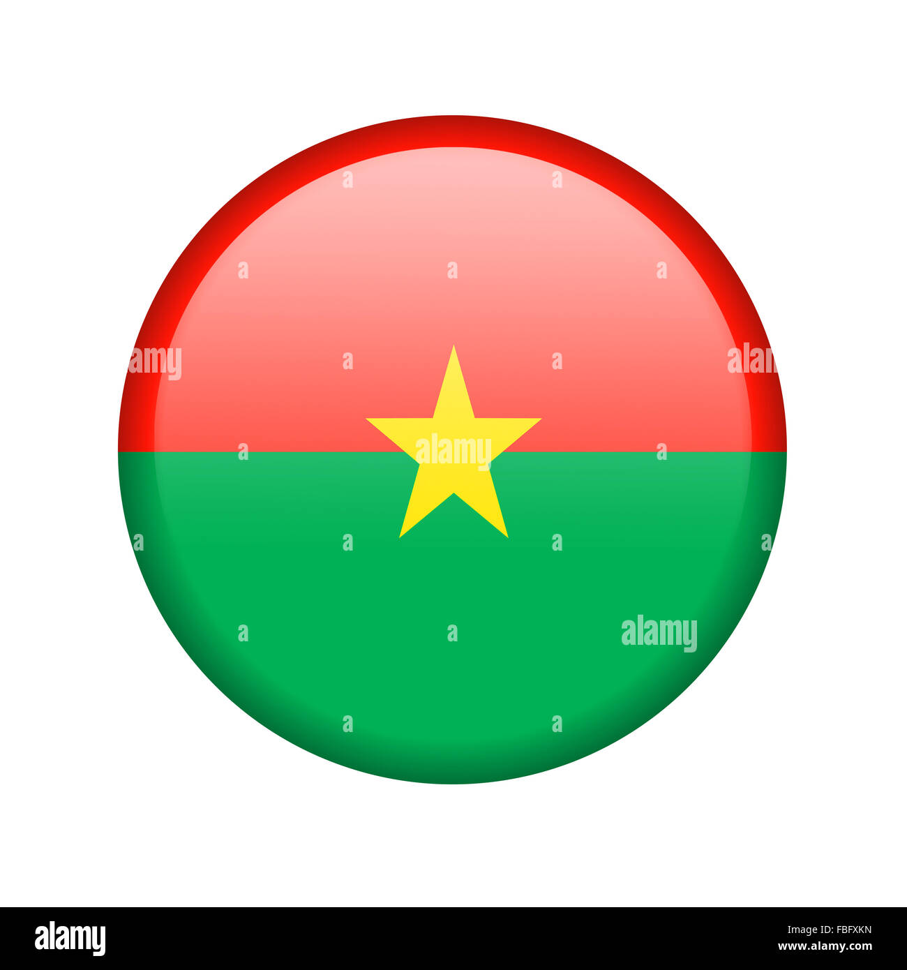 The Burkina Faso flag Stock Photo - Alamy