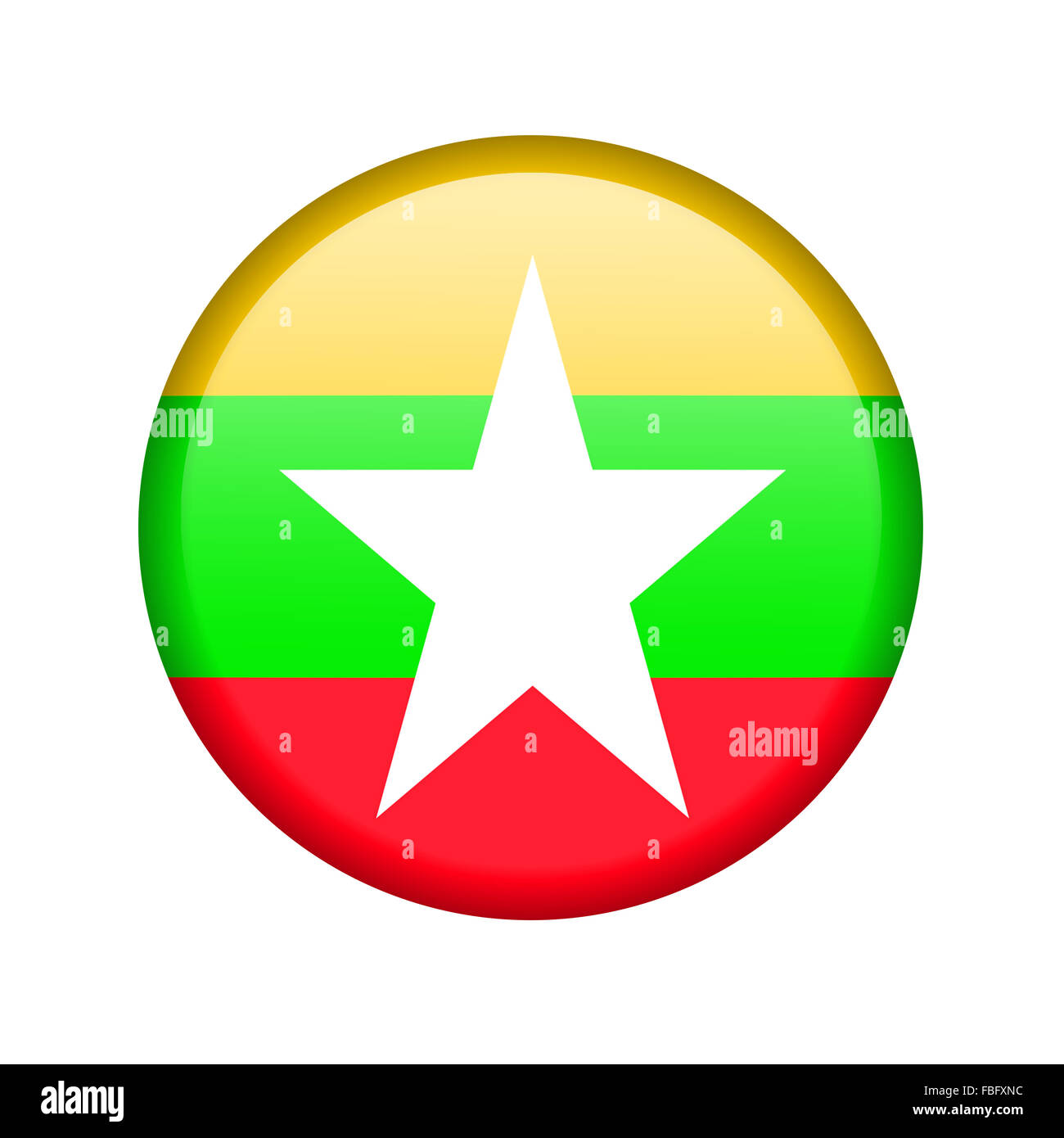 The Myanmar flag Stock Photo - Alamy