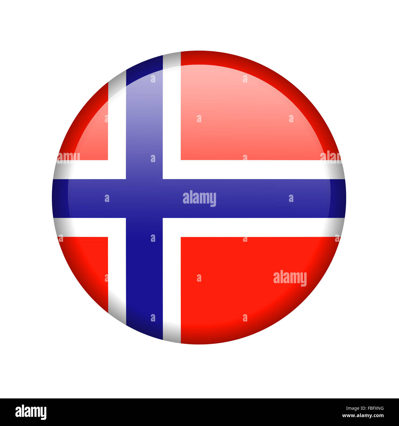 Norwegian patriotic flag Cut Out Stock Images & Pictures - Alamy