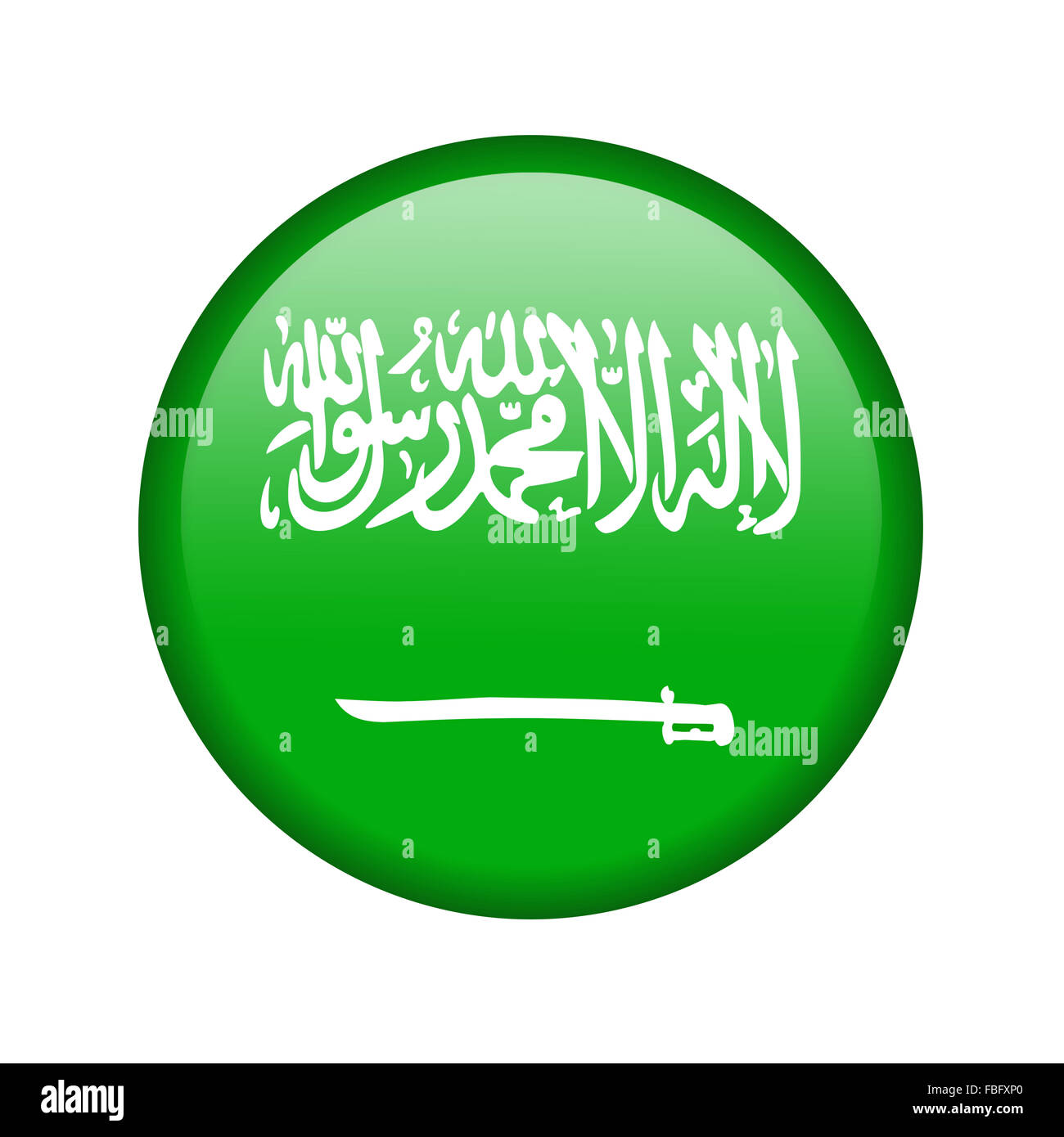 The Saudi Arabia flag Stock Photo - Alamy