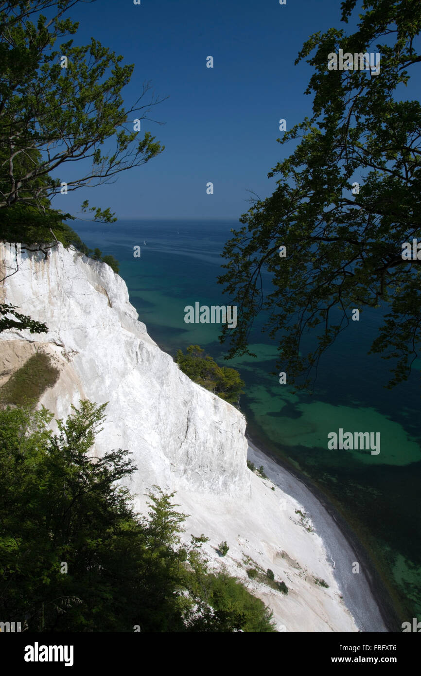 Mons Klint are a 6 km stretch of chalk cliffs along the eastern coast ...