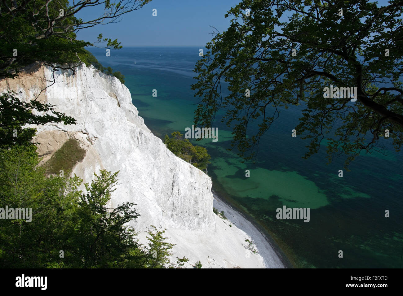 Mons Klint are a 6 km stretch of chalk cliffs along the eastern coast ...