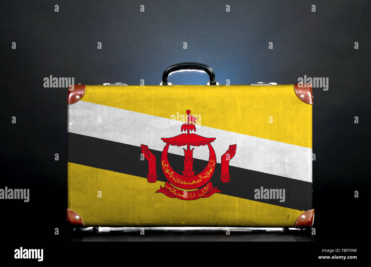 The Brunei Flag Stock Photo - Alamy