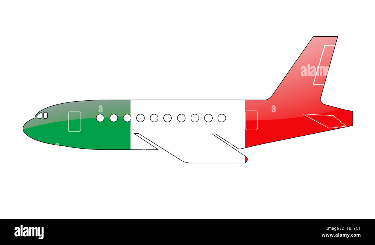 Italian airplane Cut Out Stock Images & Pictures - Alamy