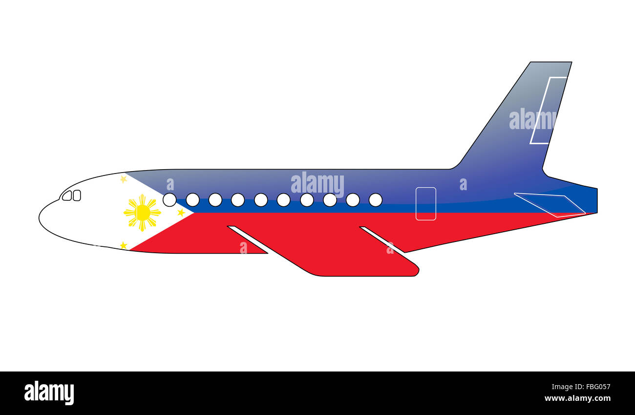 The Philippines flag Stock Photo - Alamy