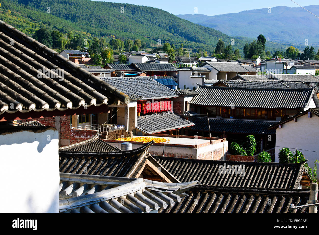 Old Theatre Inn,Village,surrounding countryside,Jiang River,Duanjiadeng ...